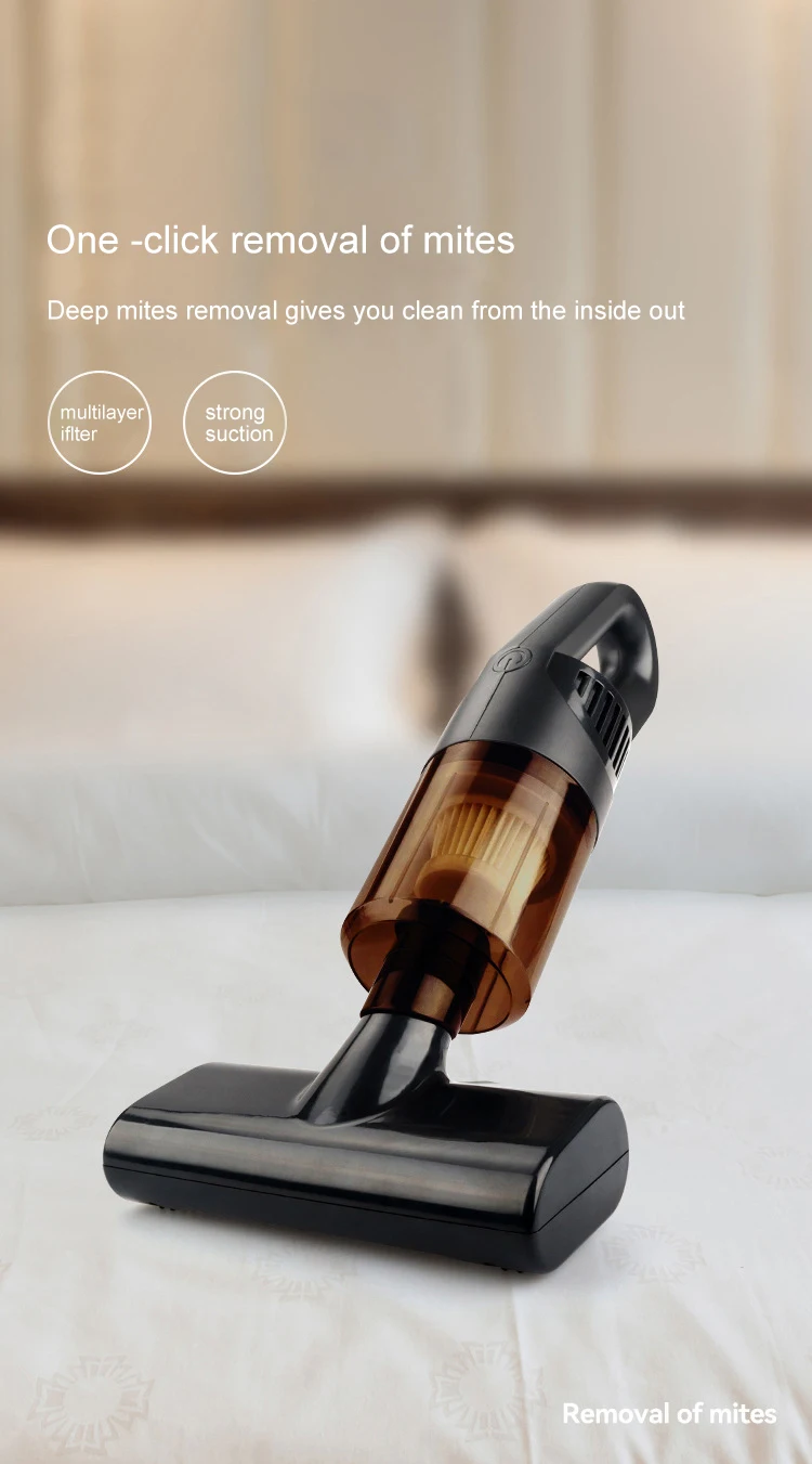 Dust Mite Remover Vaccum Cleaner Vacuum For Home Car Wireless Handheld ...