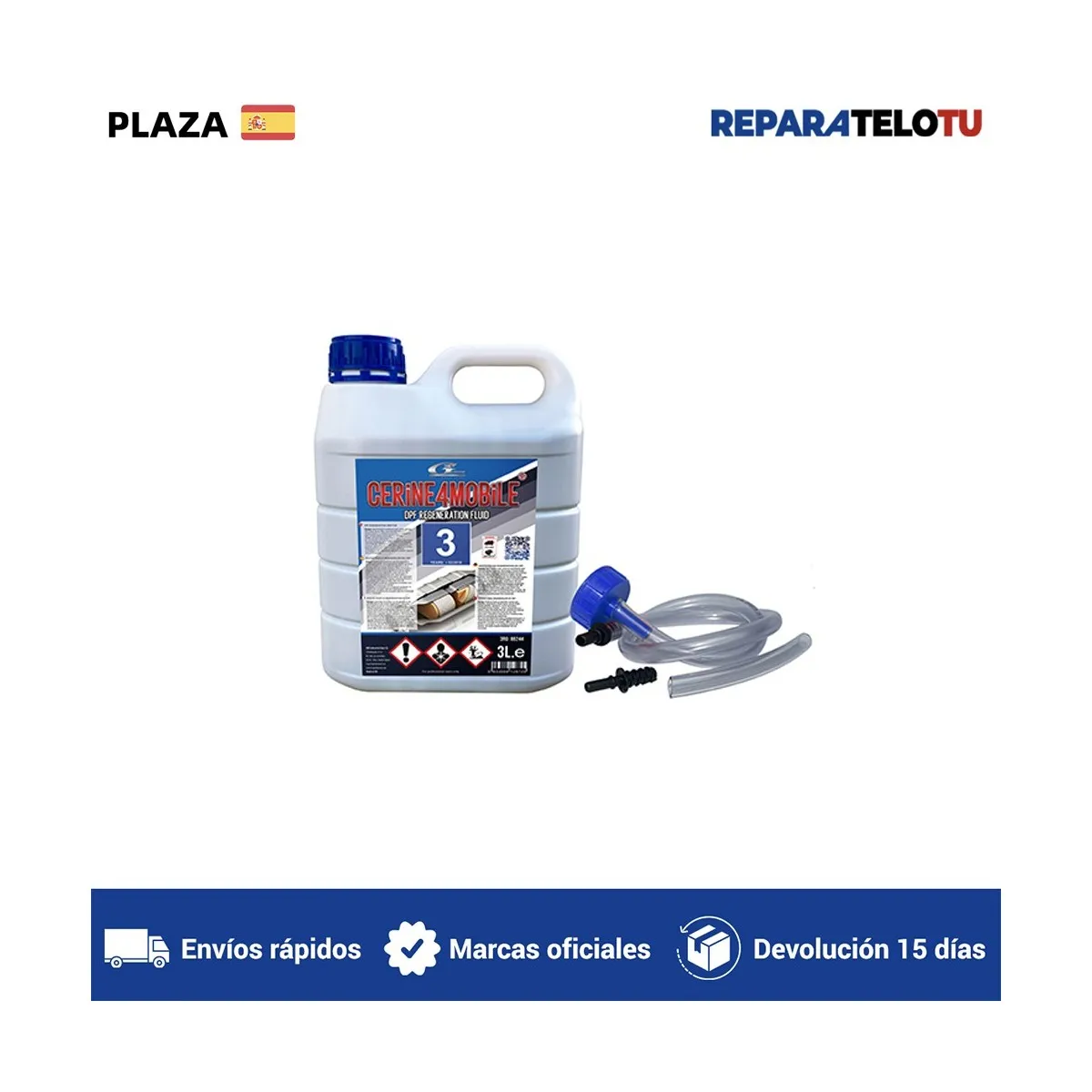 Additive liquid 3rd generation (3 litre) Citroën Peugeot Ref. O.E ...