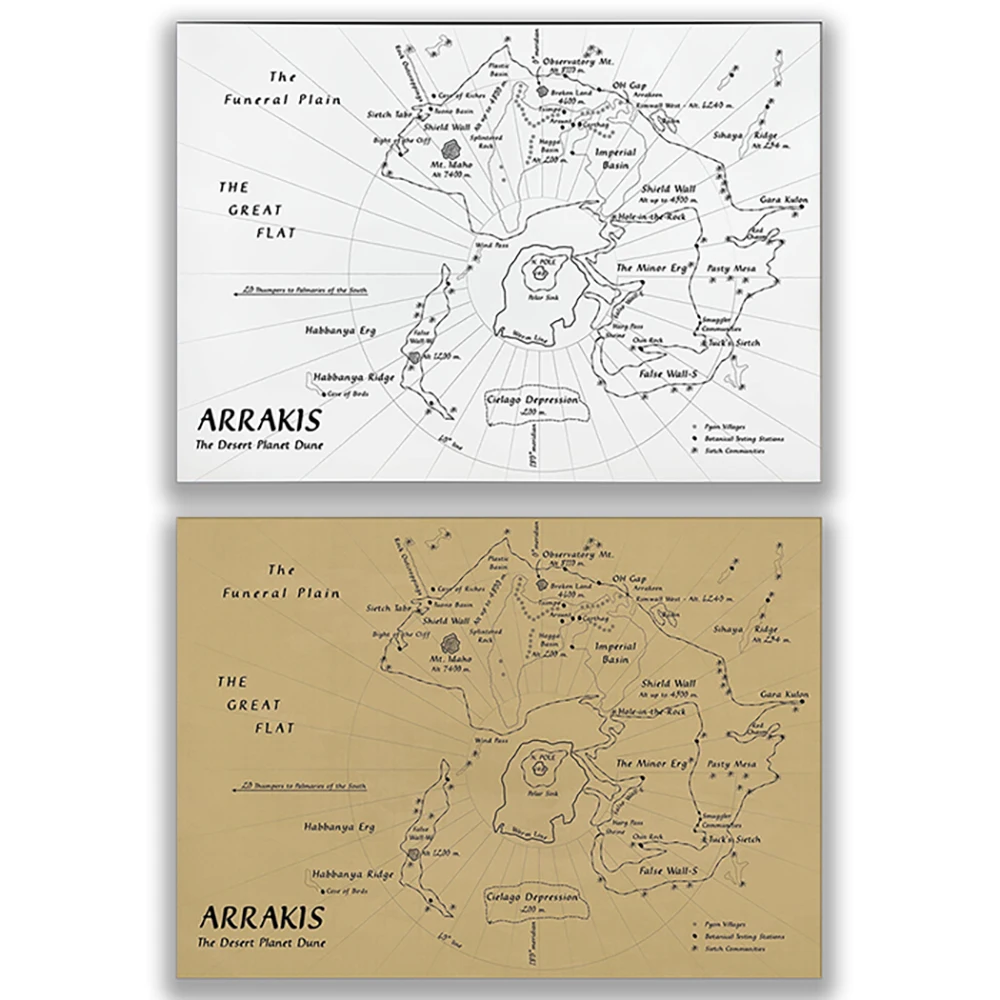 Arrakis Map