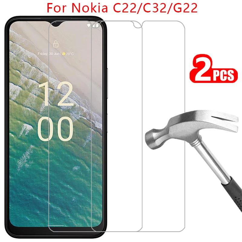 tempered-glass-for-nokia-c22-c32-g22-protective-glass-screen-protector-on-nokiac22-nokiac32 ...