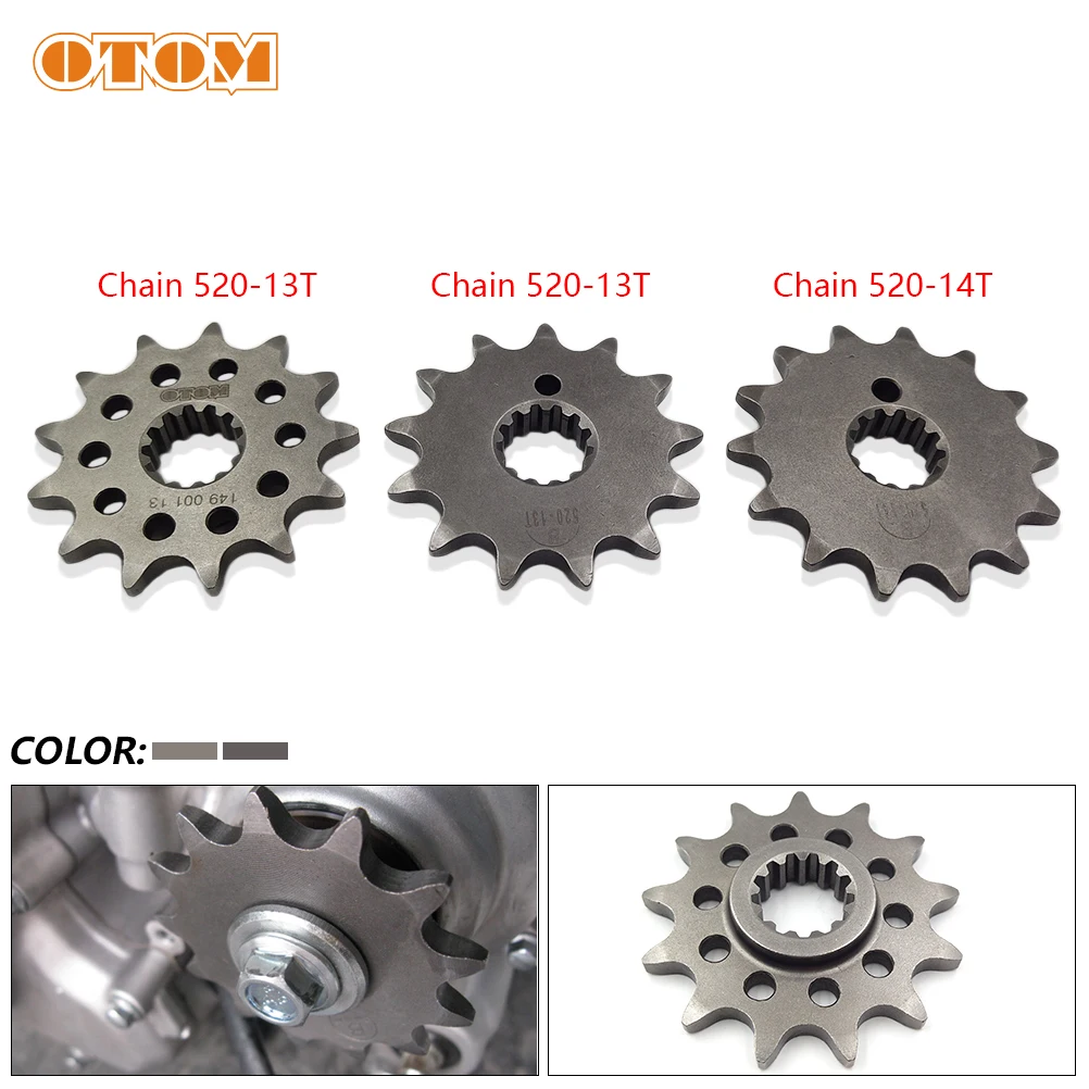 Motorcycle Front Chain Sprocket | Transmission Chain 520 | Zongshen Rx3 ...