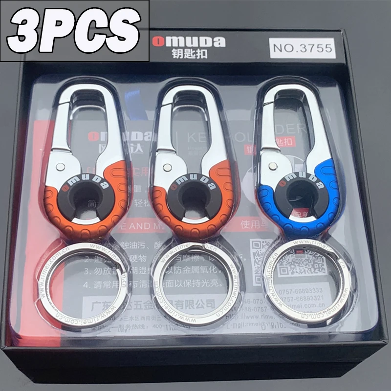 3pcs-Car-Keychain-Creative-Key-Holder-Keyring-Men-Key-Chain-Camping ...