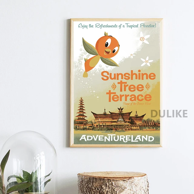Sunshine Tree Terrace Poster