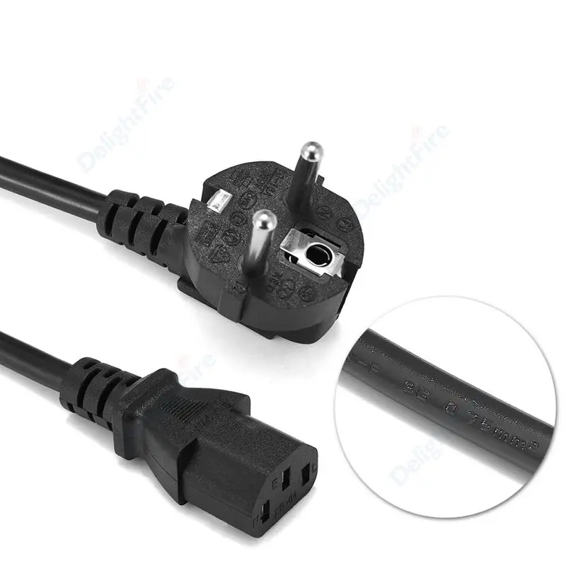 EU-European-Power-Cord-Type-F-Euro-Plug-IEC-C13-Power-Cable-3m-For ...