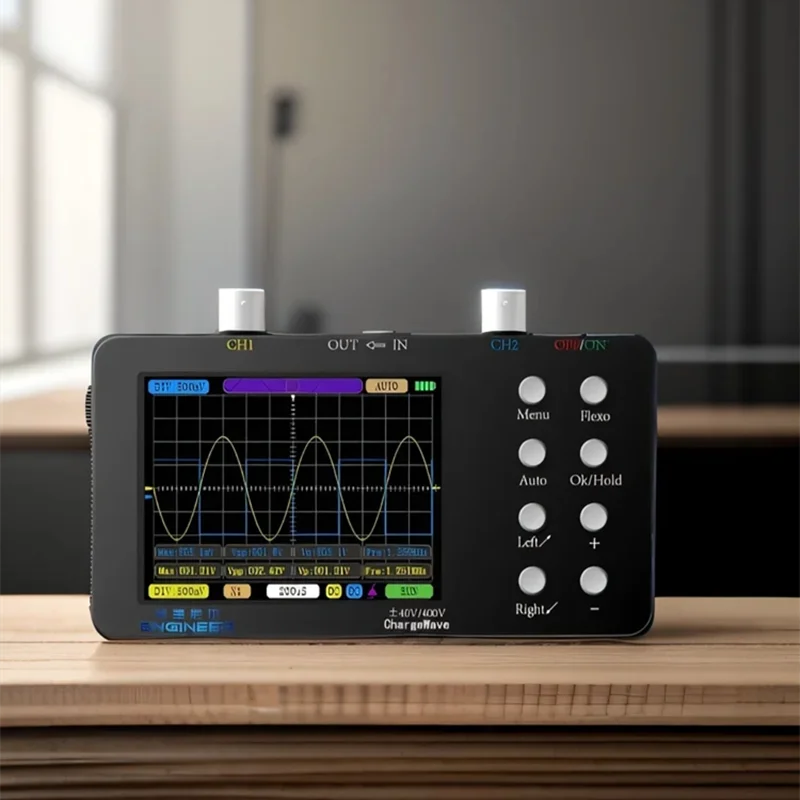 Handheld-digital-oscilloscope-50M-sampling-rate-10M-analog-bandwidth ...