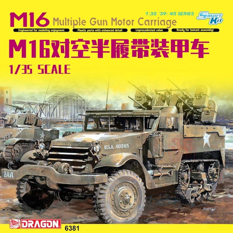 DRAGON-Plastic-Scale-Model-Kit-6381-US-M16-Air-Half-Track-Armored ...