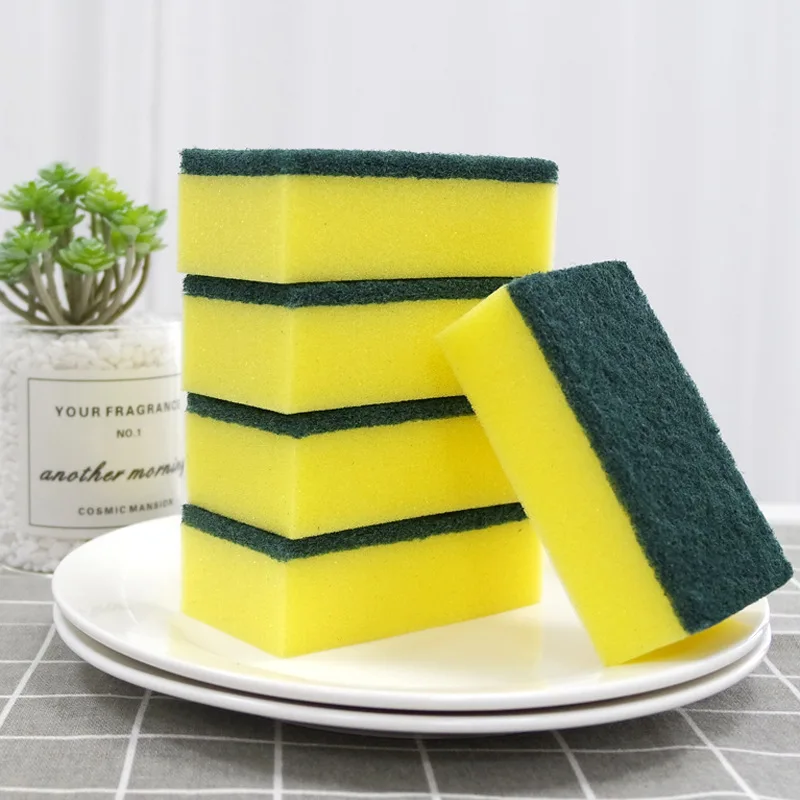 High-Density-Adhesive-Immersion-Cleaning-Sponge-for-Kitchen-Dishwashing ...
