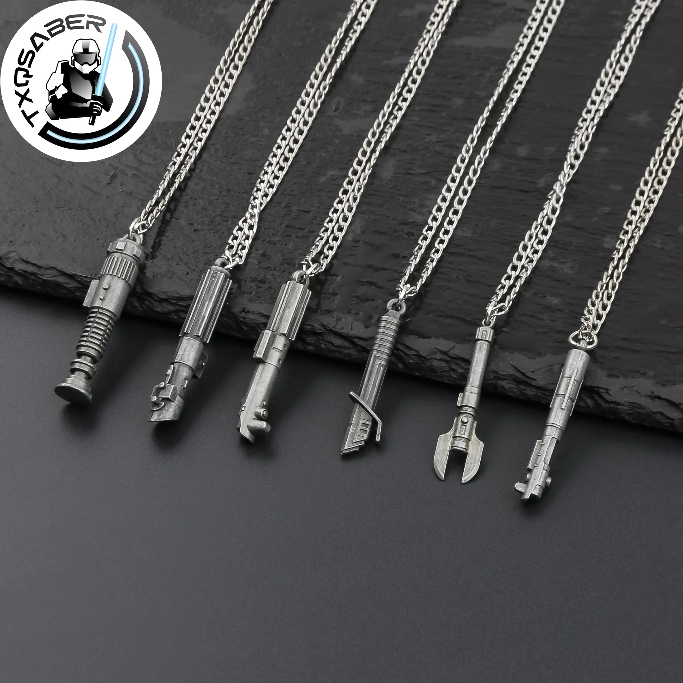 TXQSABER-Lightsaber-MINI-Laser-Sword-Necklace-Jedi-Heavy-Dueling ...