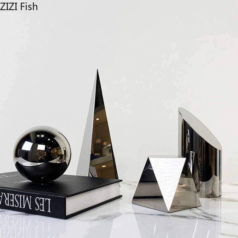 Transparent Geometric Crystal Artwork Sculpture Polyhedron Crystal ...