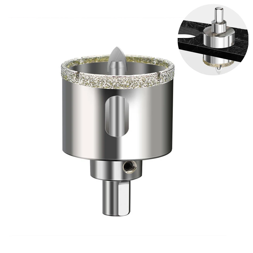 Glass Drilling Tool With Triangular Drill 16-150mm Positioning Ceramic ...