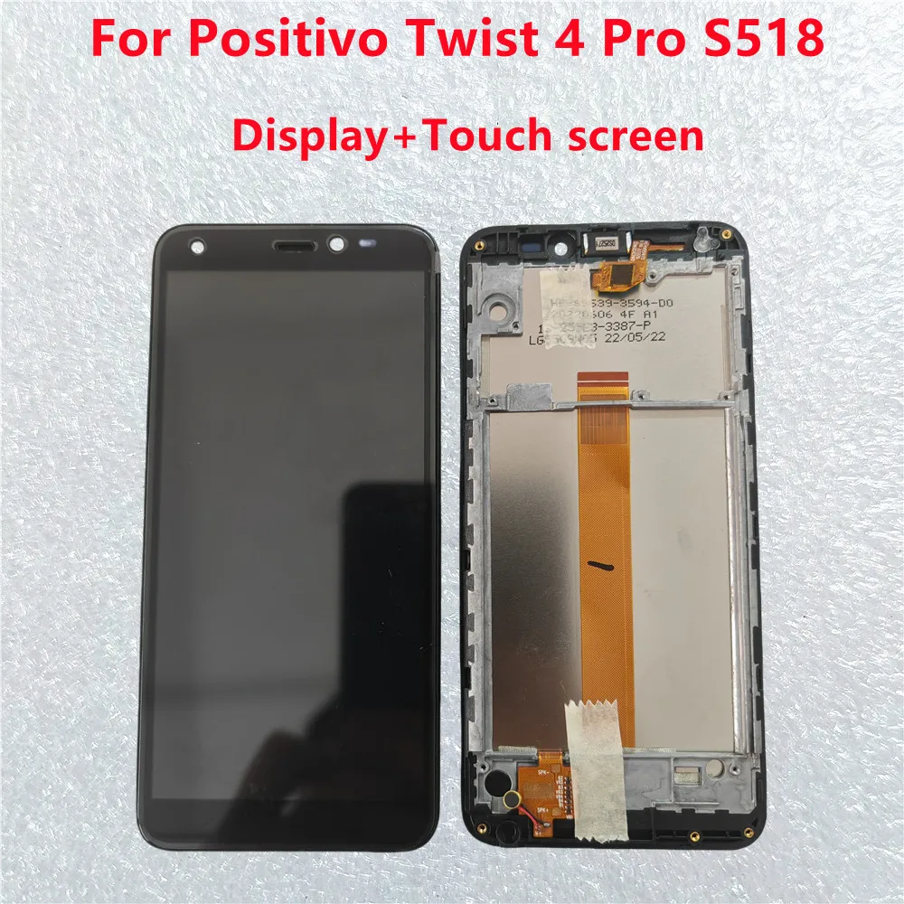 Original สําหรับ Positivo Twist 4 Pro S518 จอแสดงผล LCD สําหรับ ...