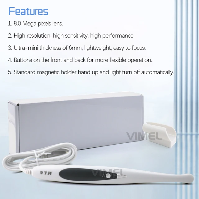 USB Dental Imaging Camera 6 Megapixel Dental Intraoral Camera - USB, 6 ...