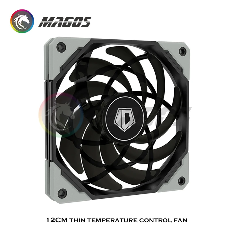 120mm Pwm Cooling Fan 15mm Thin Cpu Cooler Radiator For Water Cooling ...