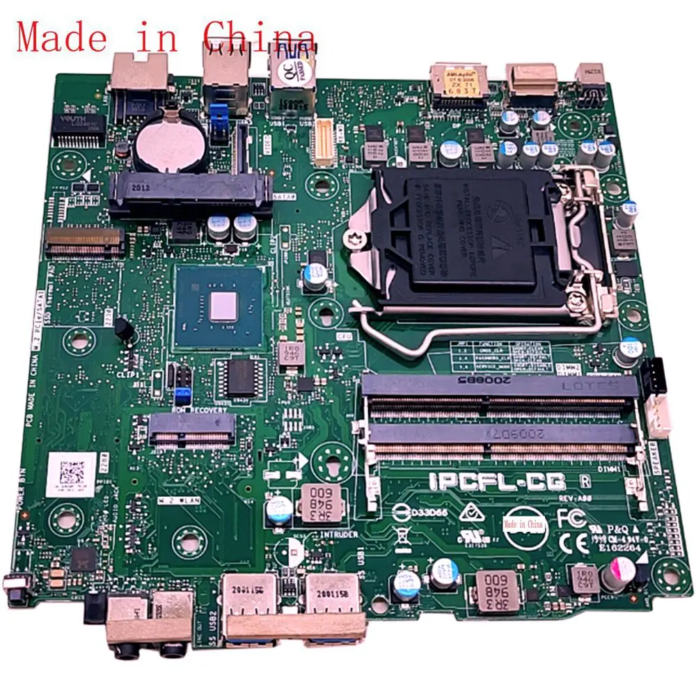 FOR DELL OptiPlex 3070M Desktop Board IPCFL-CG Board 2N3WF Board 1151 ...