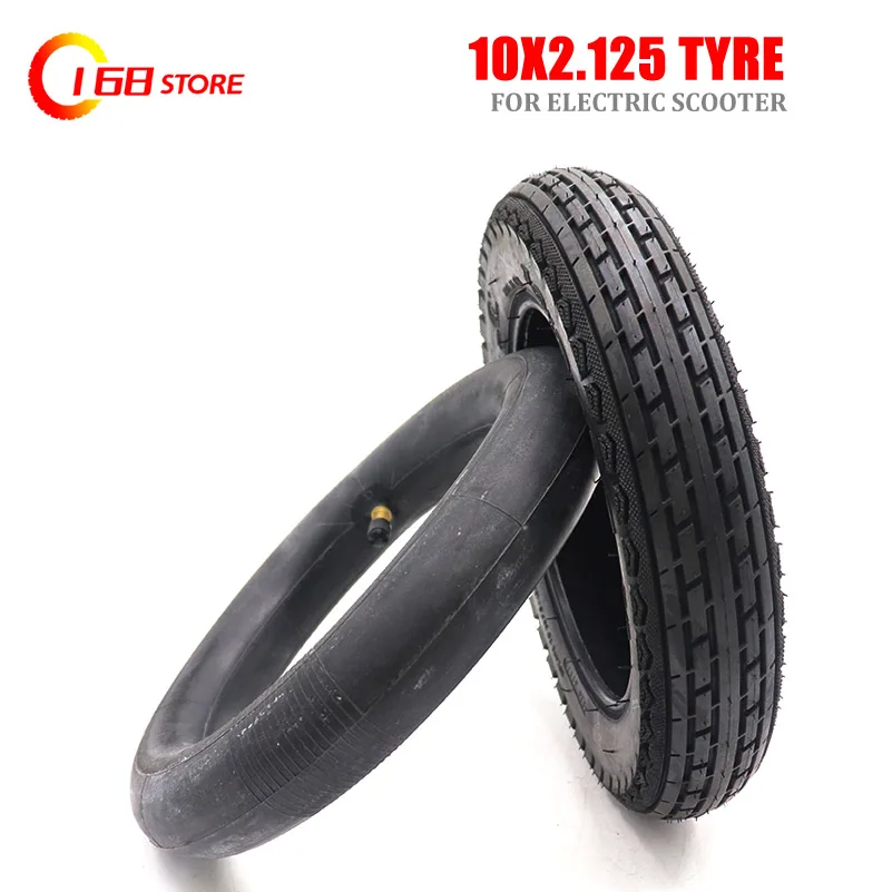 Good Quality 10x2.125 10 Inch Rubber Tire With Inner Tube 10*2.125 Tire ...