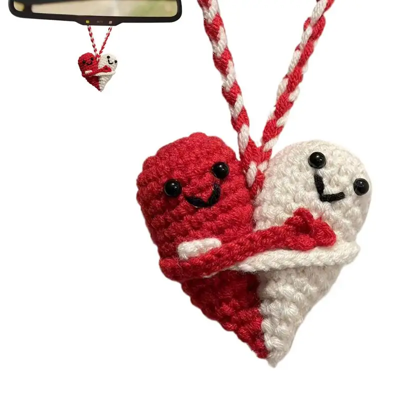 Knitted-Positive-Doll-Crochet-Hug-Woven-Knitting-Doll-Wool-Yarn-Funny ...