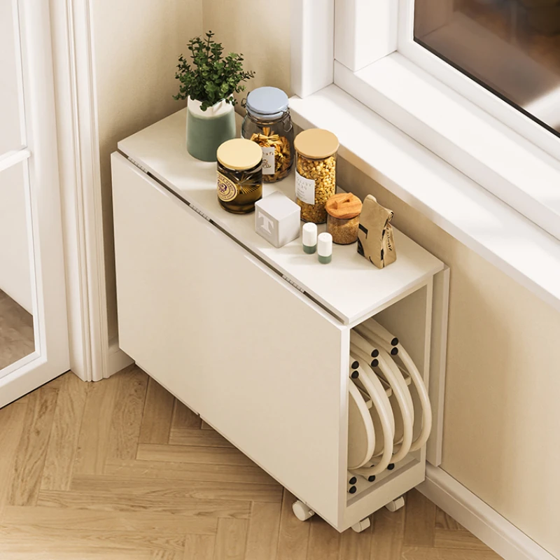 Foldable-Table-Furniture-Luxury-Industrial-Wooden-Chairs-Study-Dinning ...