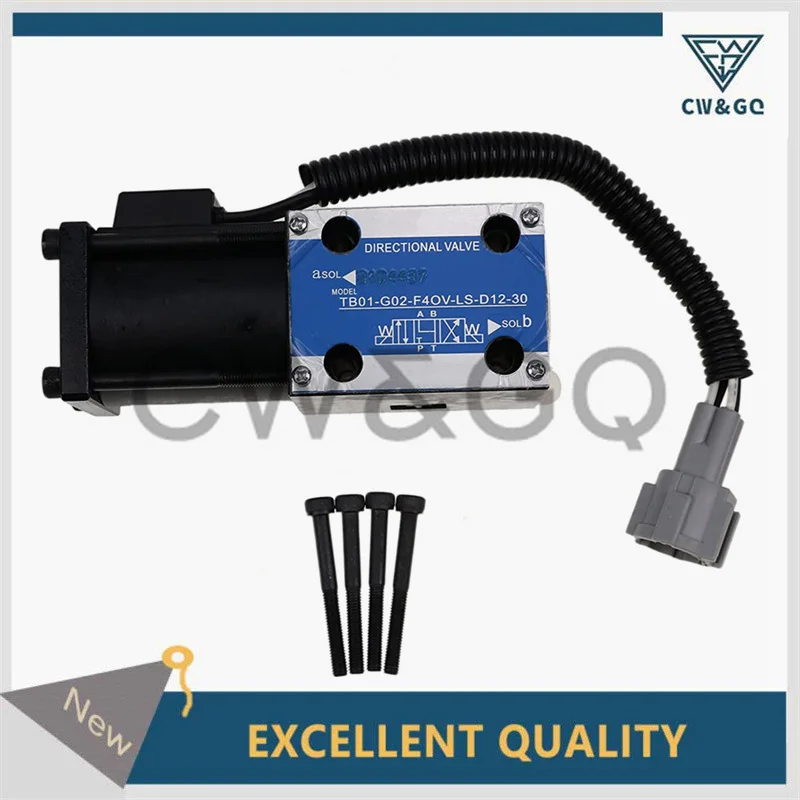 SOLENOID COIL VALVE 91A28 30010 91A28 10010 FOR MITSUBISHI CATERPILLAR ...