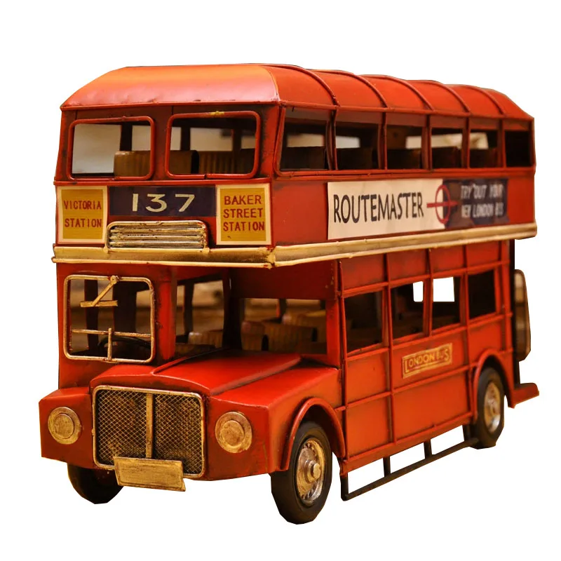 Vintage British Double Decker Bus