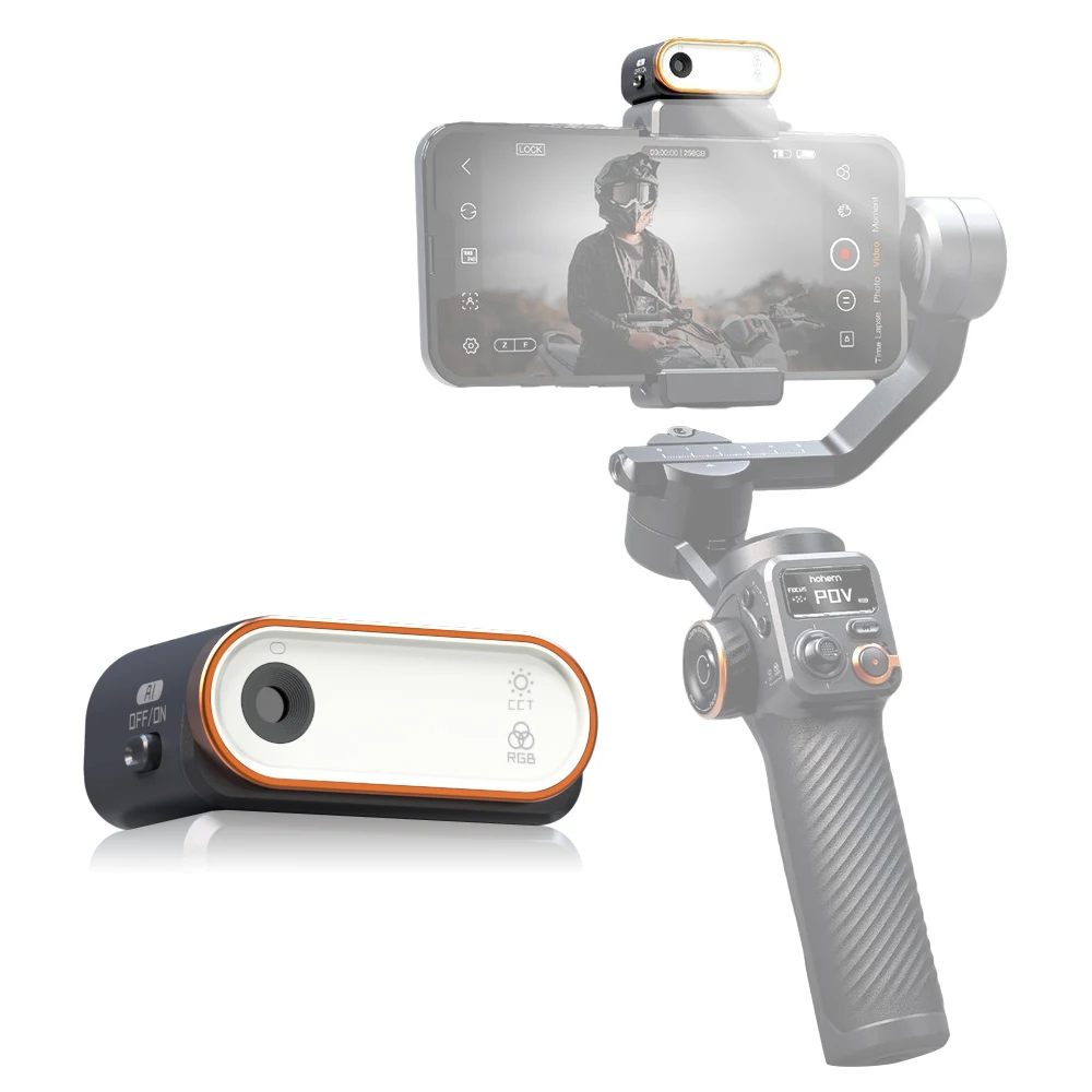 Hohem-Sensor-de-seguimiento-IA-luz-de-relleno-magn-tica-con-Sensor-de ...