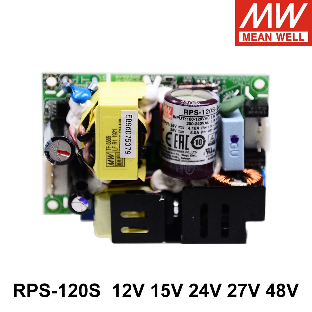 Mean-Well-RPS-120S-120W-AC-TO-DC-12V-15V-24V-27V-48V-Reliable-Green ...