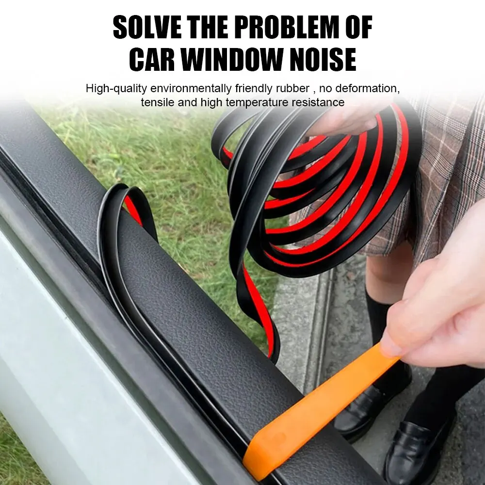 2-4-Meter-Car-Insulation-Strips-Rubber-Sticker-Weatherstrip-Window ...