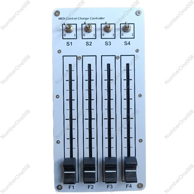 MIDI CC Controller for DAW Software 4 Knobs 4 Switches 100mm Fader USB ...