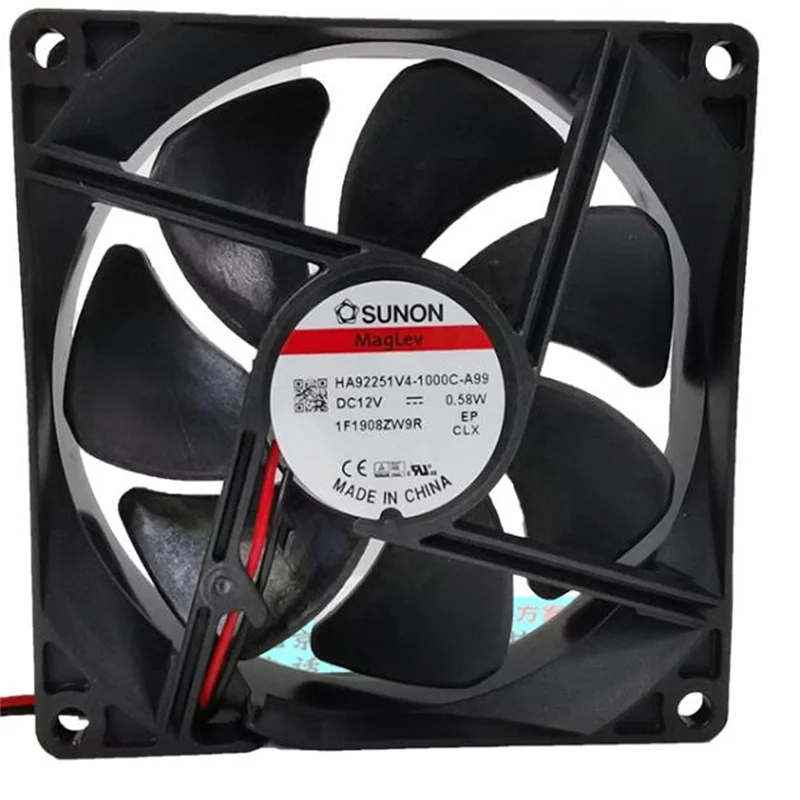 Sunon HA92251V4-1000c-A99 9225 9025 12V 0.58W Two-wire ultra-quiet ...