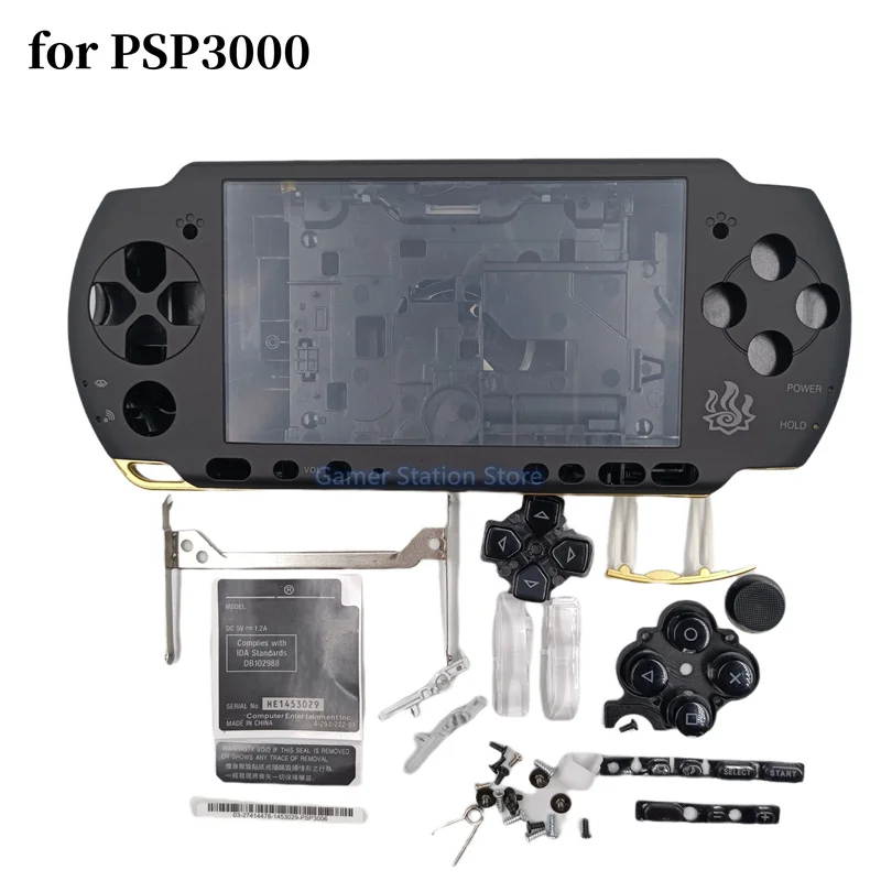 Limited-Edition-Shell-Case-para-PSP-3000-Console-substitui-o-Shell ...