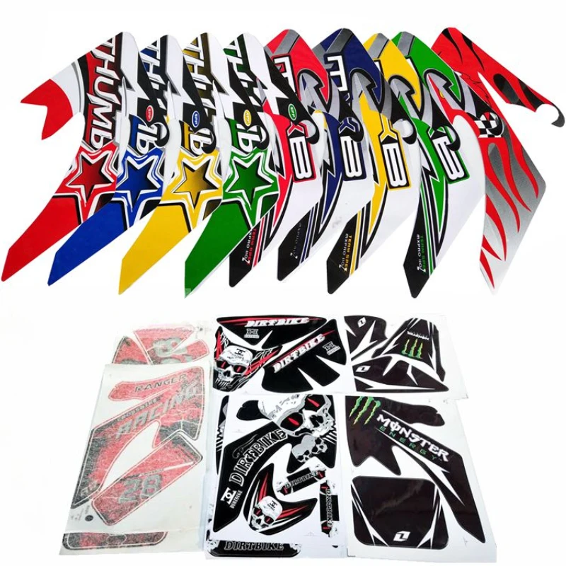 GRAPHICS-BACKGROUND-DECAL-sticker-Kits-for-CRF50-Lifan-SSR110-Apollo ...