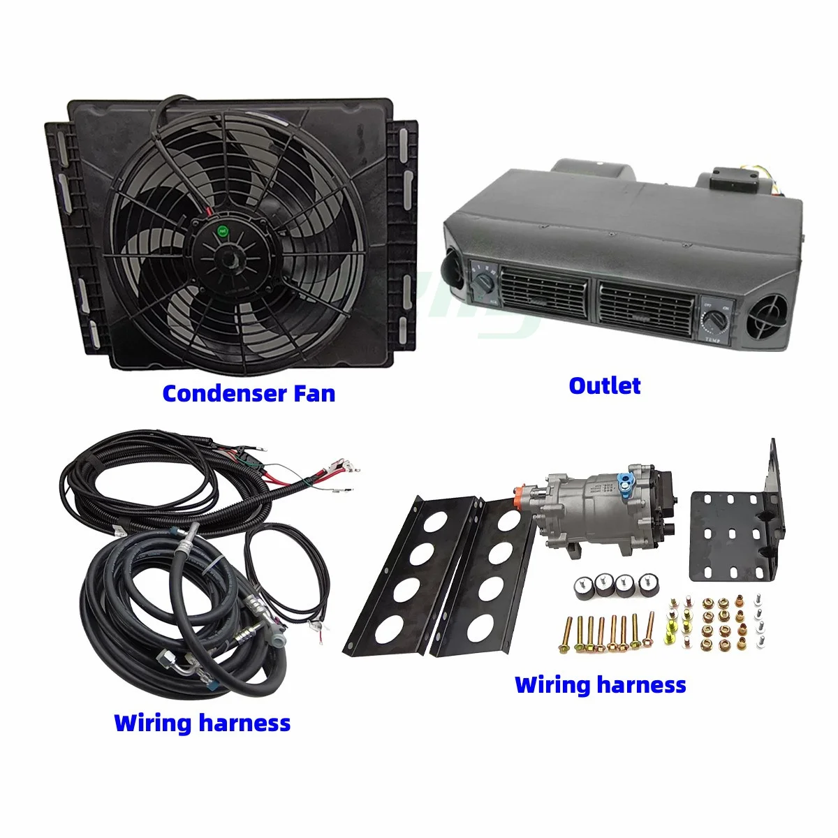 Treeligo-12v-24V-Electric-Air-Conditioner-Heat-and-Cool-Underdash-Air ...