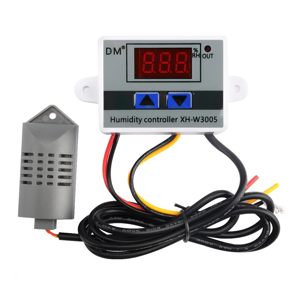 Electronic Humidistat Control switch Relative Humidity Hygrometer ...
