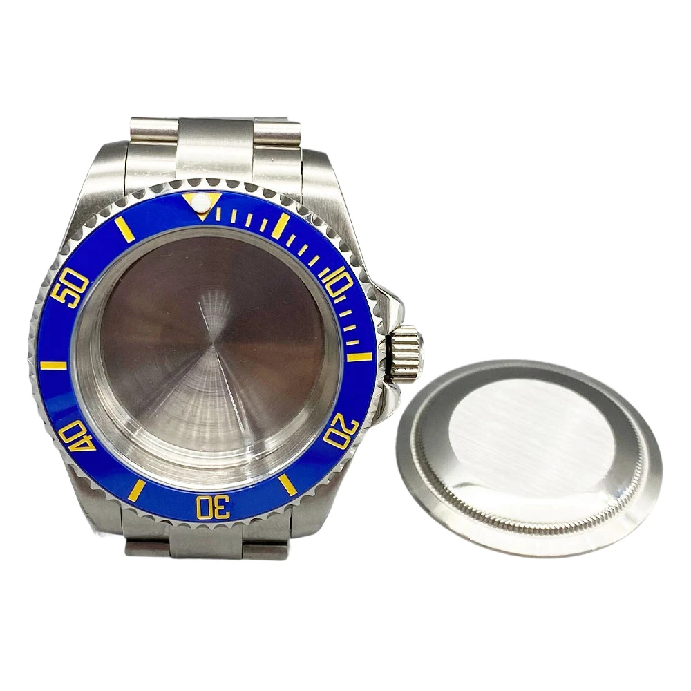 40mm Watch Case Submariner sapphire Stainless Steel Strap 28.5mm dial ...