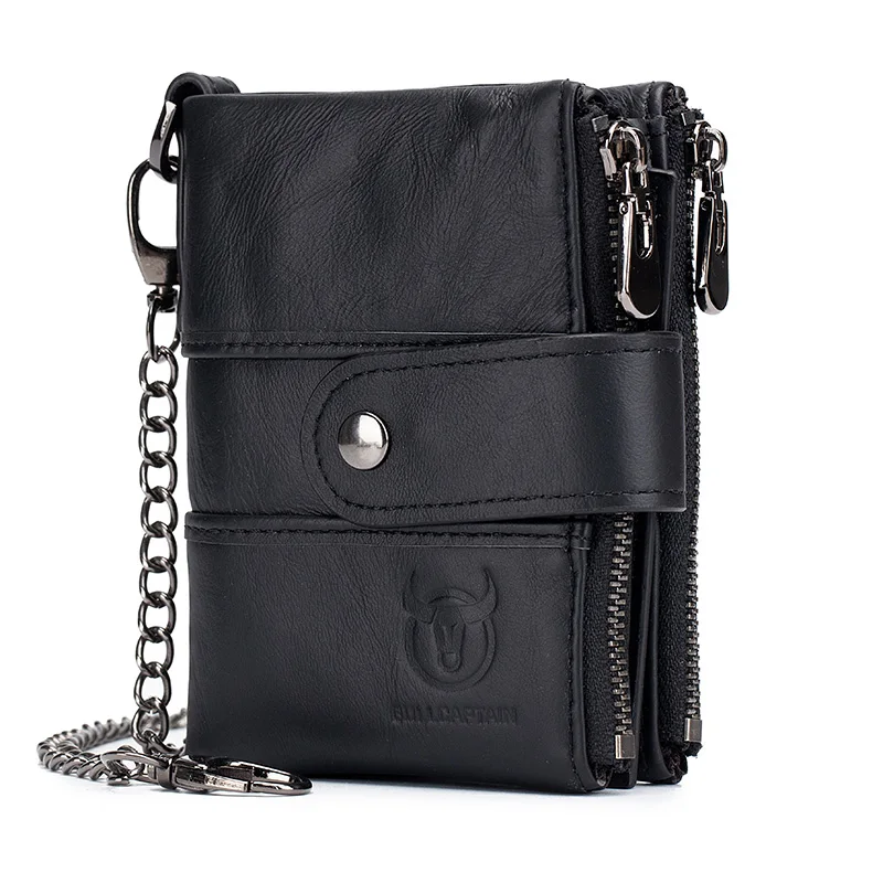 Classic-Men-Wallet-100-Genuine-Leather-RFID-Blocking-Wallets-Card ...