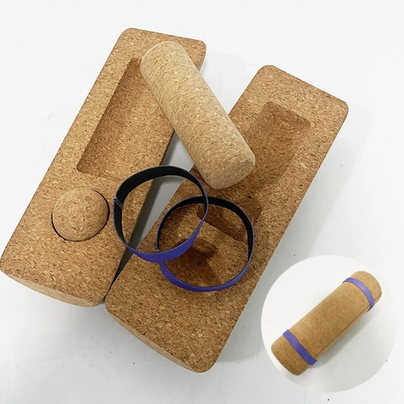 Cork Balance Board Premium Cork Wobble Board Foot Roller Ankle ...