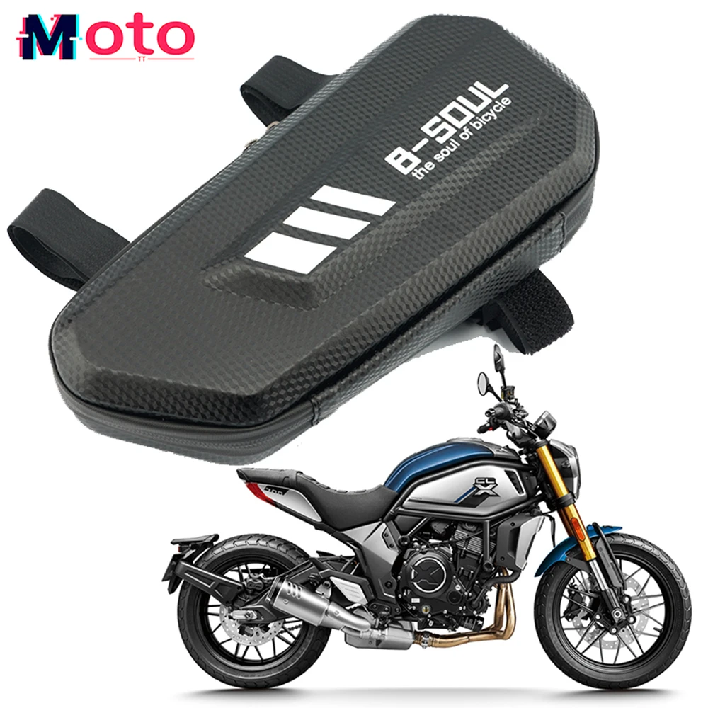 2023 New Motorcycle Side Bag Modification Waterproof Triangle Bag For CFMOTO 700CLX 700 CLX ...