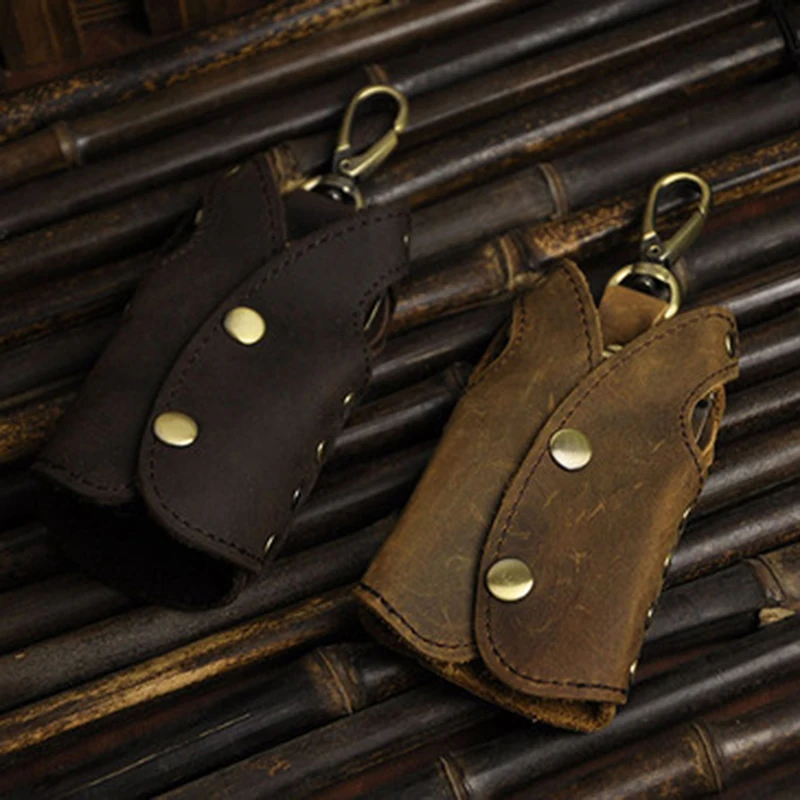 Classic Men Quality Fashion Car Remote Case Key Ring Case Original ...