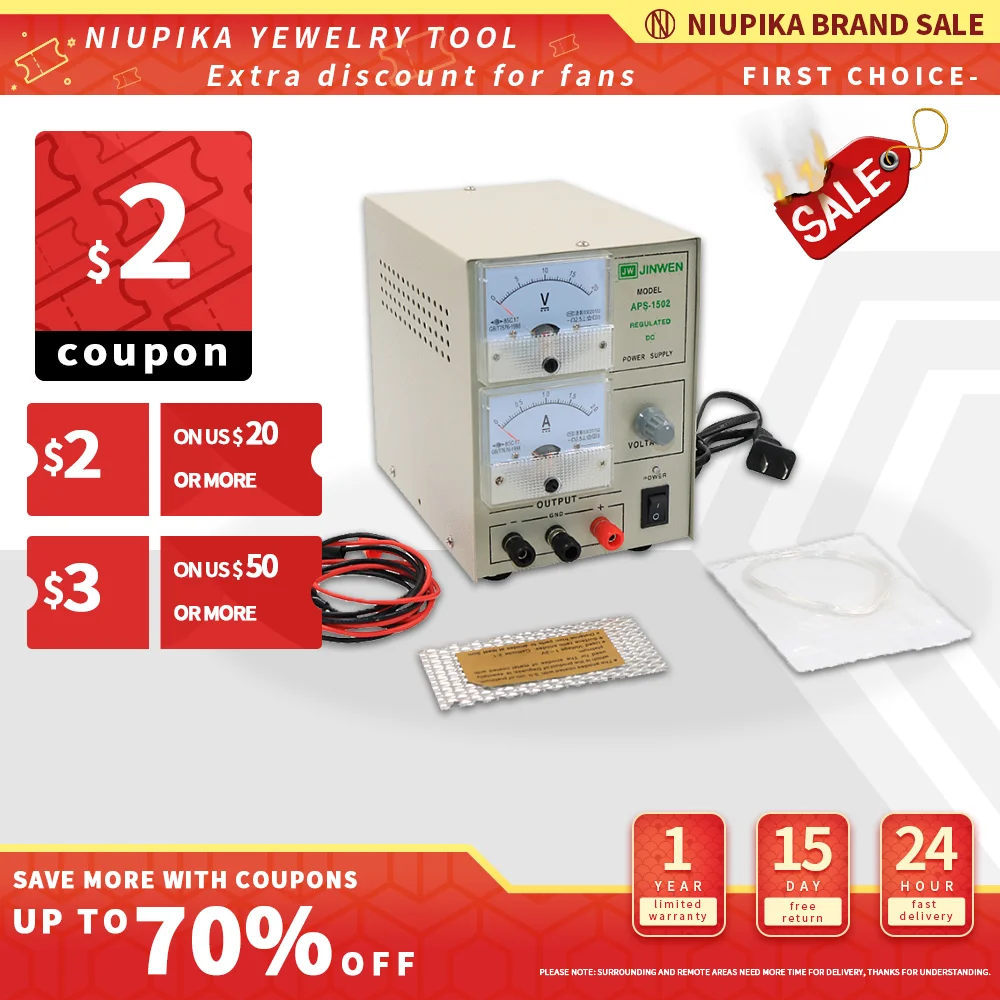 Gold Plating Kit 2A Machine Jewelry Plater Electroplating Processing ...