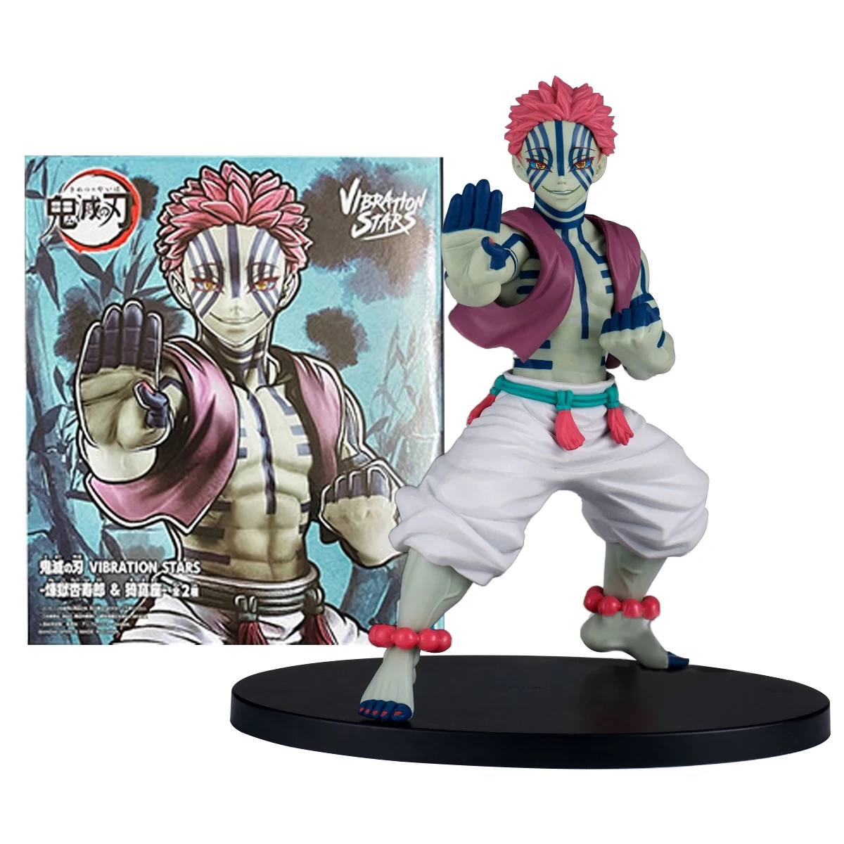 Demon-Slayer-Anime-Figure-Toy-Juuni-Kitsuki-Akaza-Battle-Decora-o-de ...