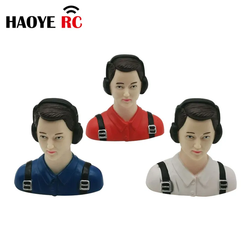 Haoye 1 Pc 1/6 Scale Civil Pilots Figures Toy Model For RC Plane ...