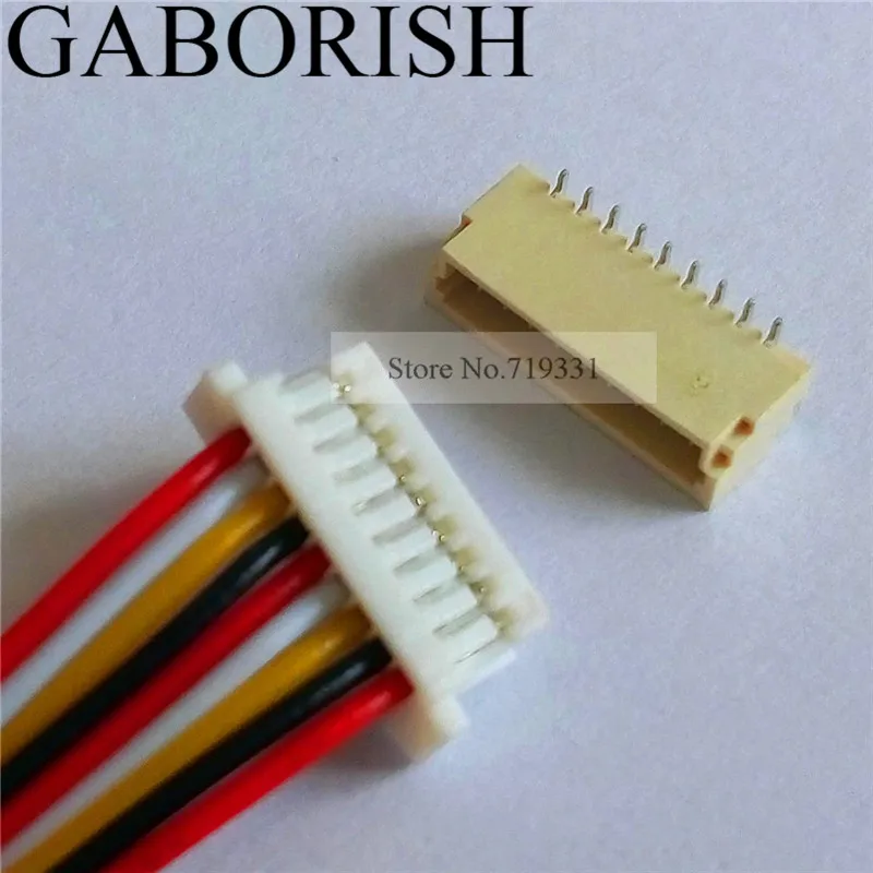 Mini. Micro SH 1.0mm 9-Pin Male & Female Connector with Wire x 10 sets
