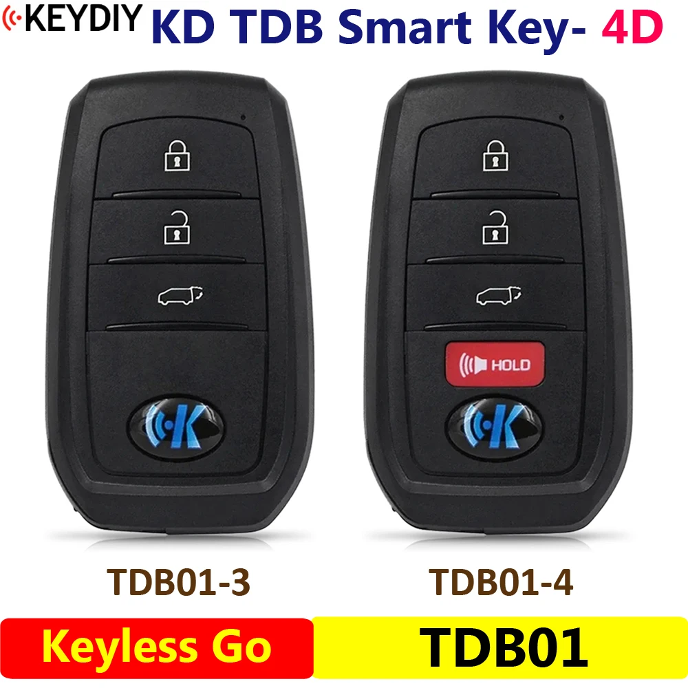 KEYDIY-llave-inteligente-Universal-KD-TDB-4D-TDB01-3-FCC-ID-0140-3370 ...