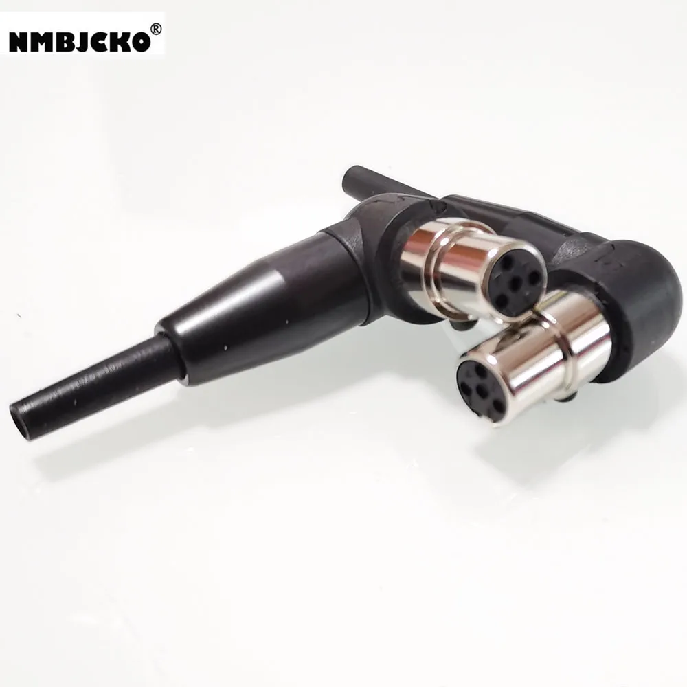 25pcs/lot Mic Cable Socket Adapter Mini Xlr Female, 4 Pin For Pro ...