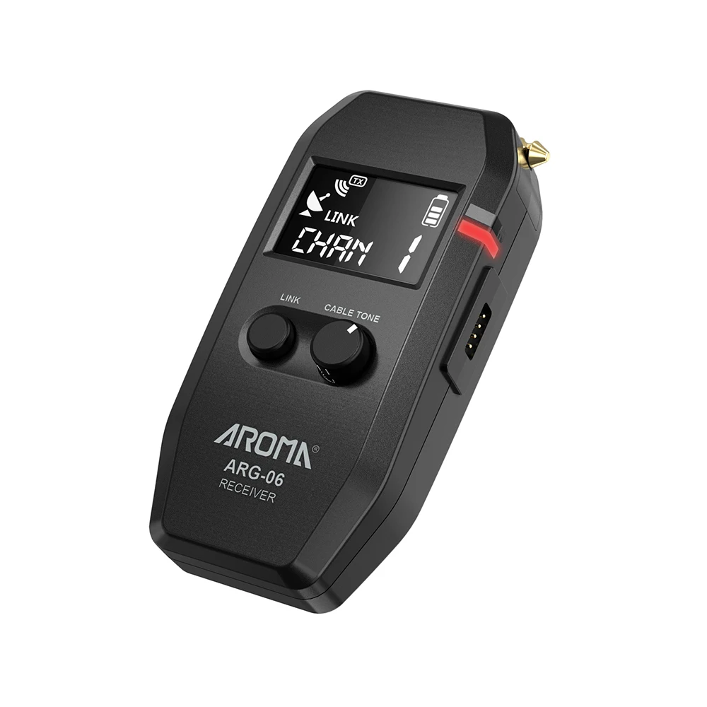 Aroma ARG-06 Guitar Wireless Transmission System Transmisster Receiver ...