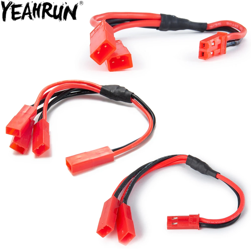 YEAHRUN-Y-Cable-ESC-Power-Supply-External-Wiring-JST-Male-Female-Plug-1 ...