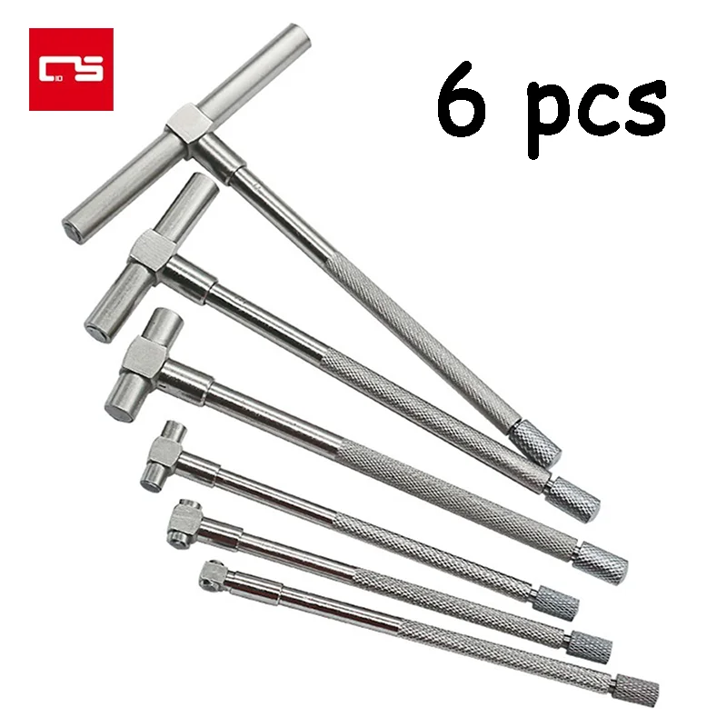 6Pcs-Adjustable-Inner-Diameter-Telescopic-Gauge-Stainless-Steel ...