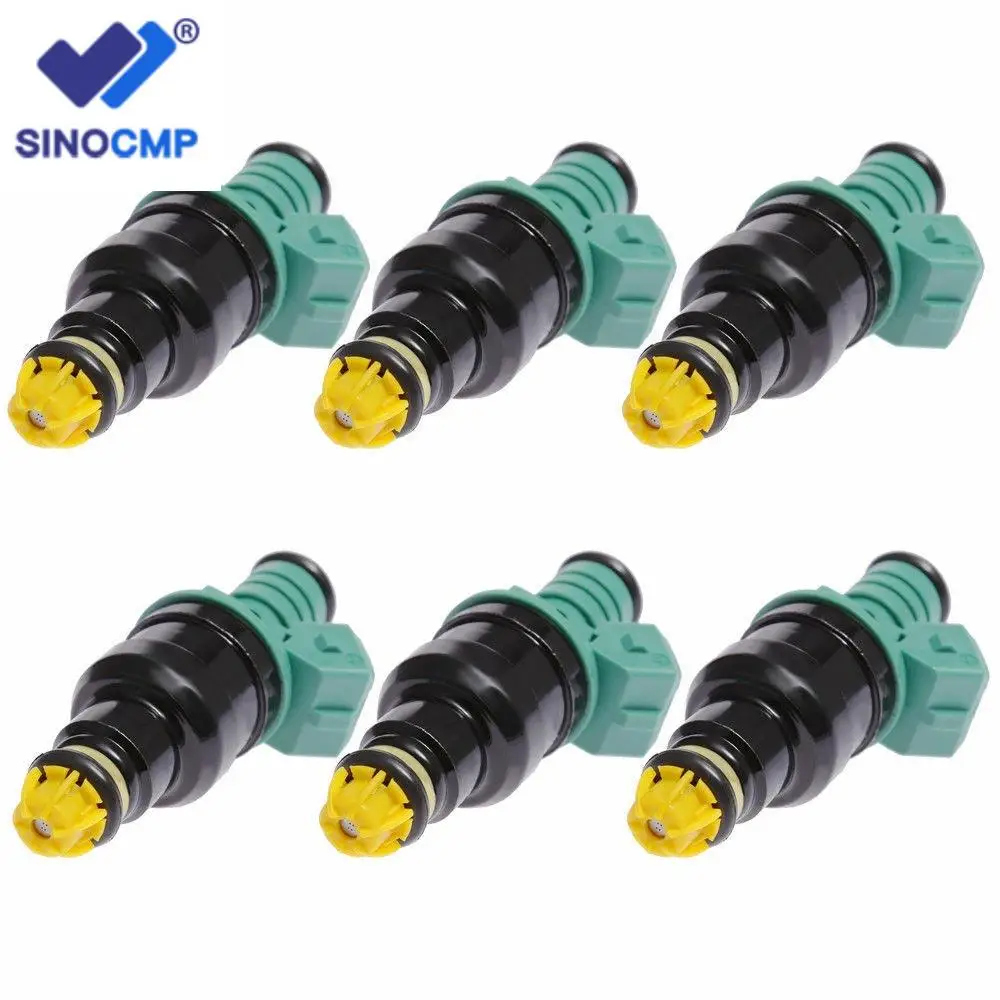 6pcs-Fuel-Injectors-nozzles-set-0280150415-For-BMW-323i-325i-525i-M3 ...