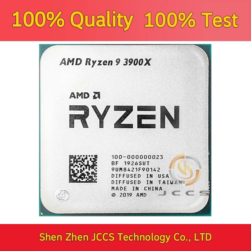 Amd ryzen 9 3900x r9 3900x 3.8 ghz doze núcleo 24 thread processador ...