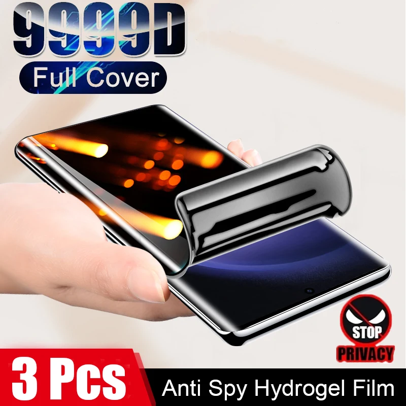 Film-hydrogel-anti-espion-pour-Samsung-protecteur-d-cran-de-confidentialit-Galaxy-S23-S22-Ultra ...