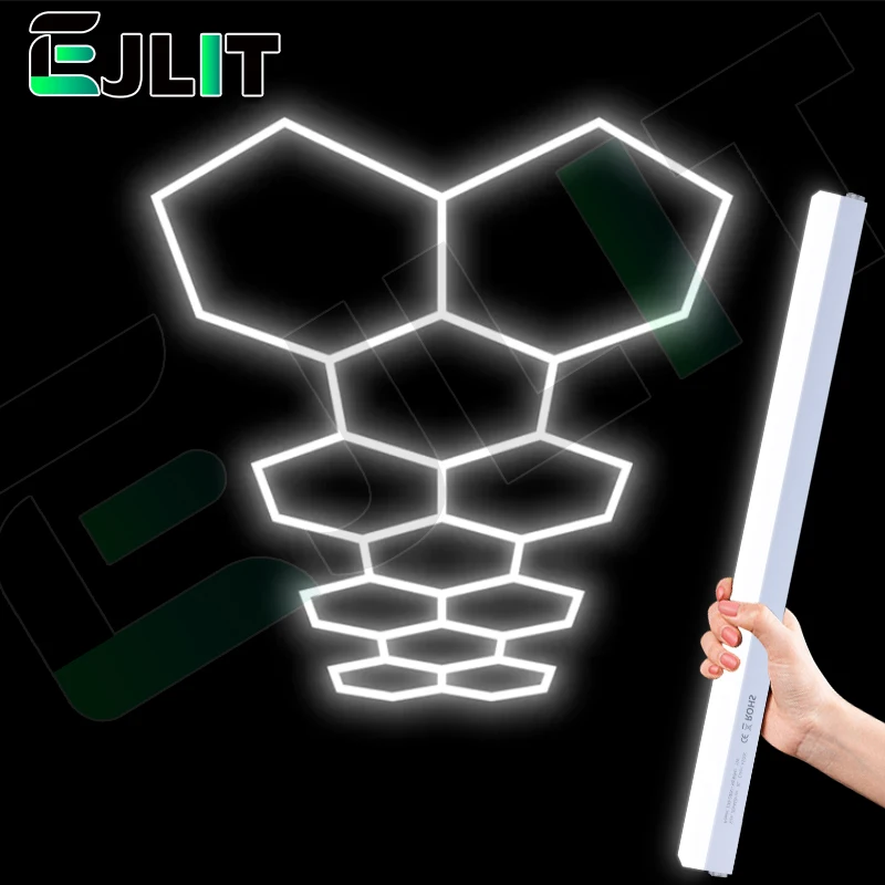 Honeycomb-Led-Light-Garage-Light-Hexagon-Led-lamp-110V-240V-Led-Tube ...